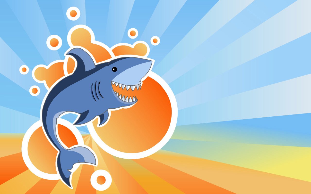 Playful Shark: A Dive into the World of Fish