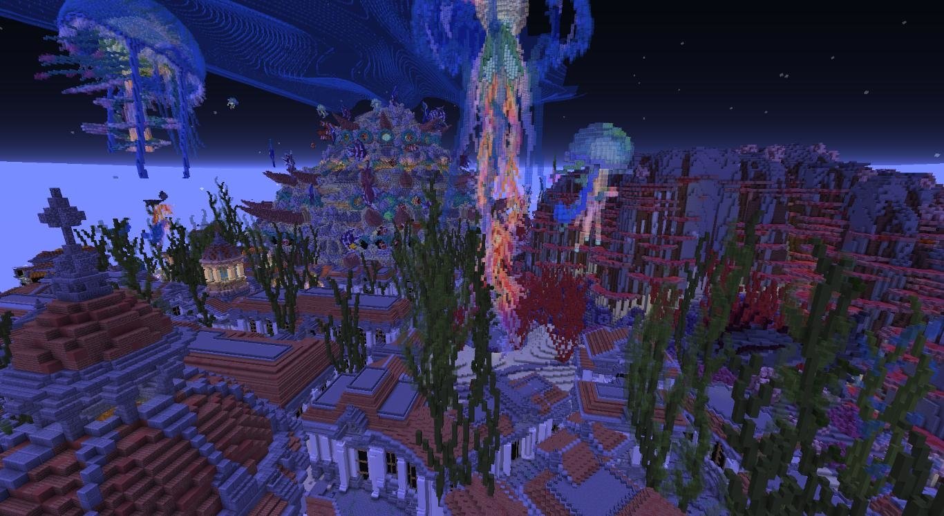 Underwater Minecraft Adventure: Exploring the Deep Sea Realms