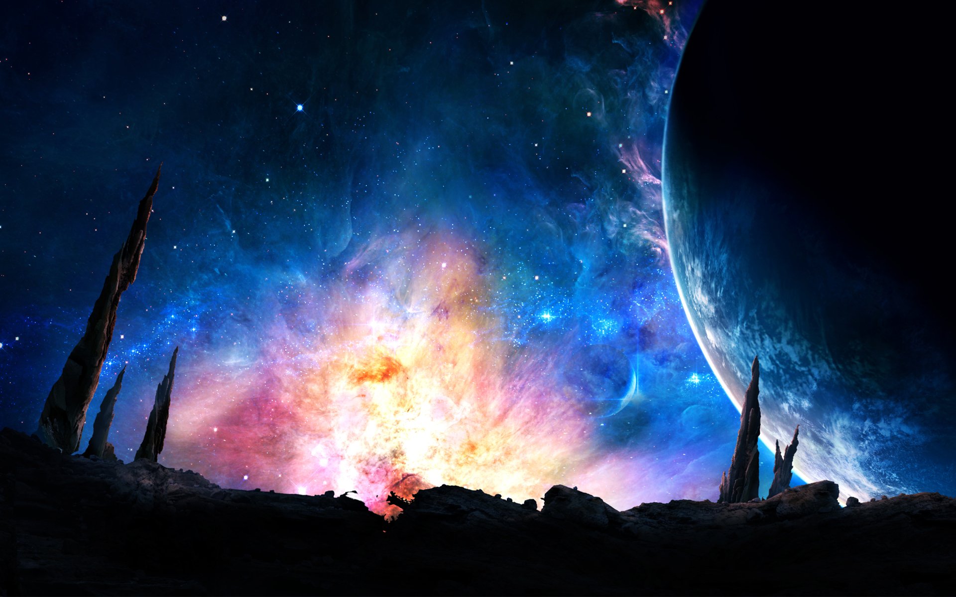 Download Sci Fi Galaxy Art