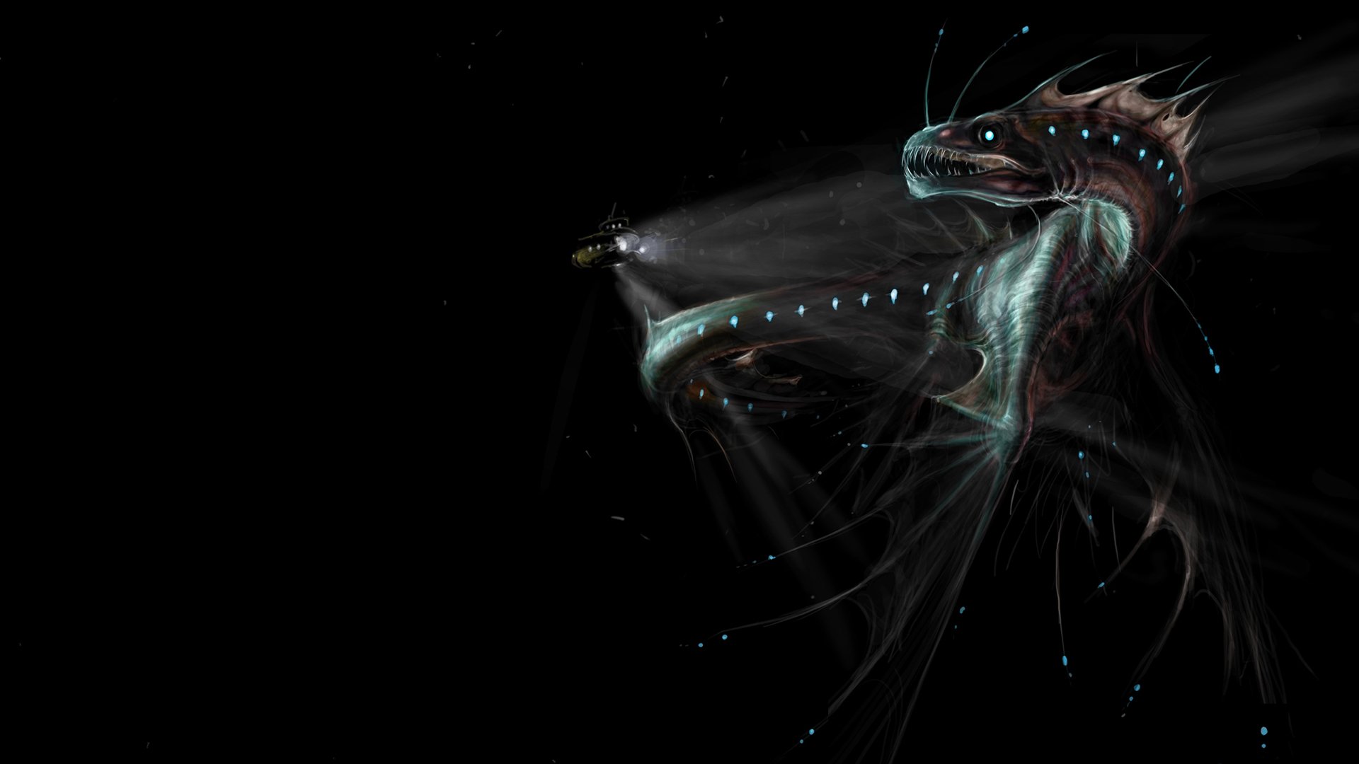 Deep Abyss: The Phantom Sea Monster of Fantasy Depths