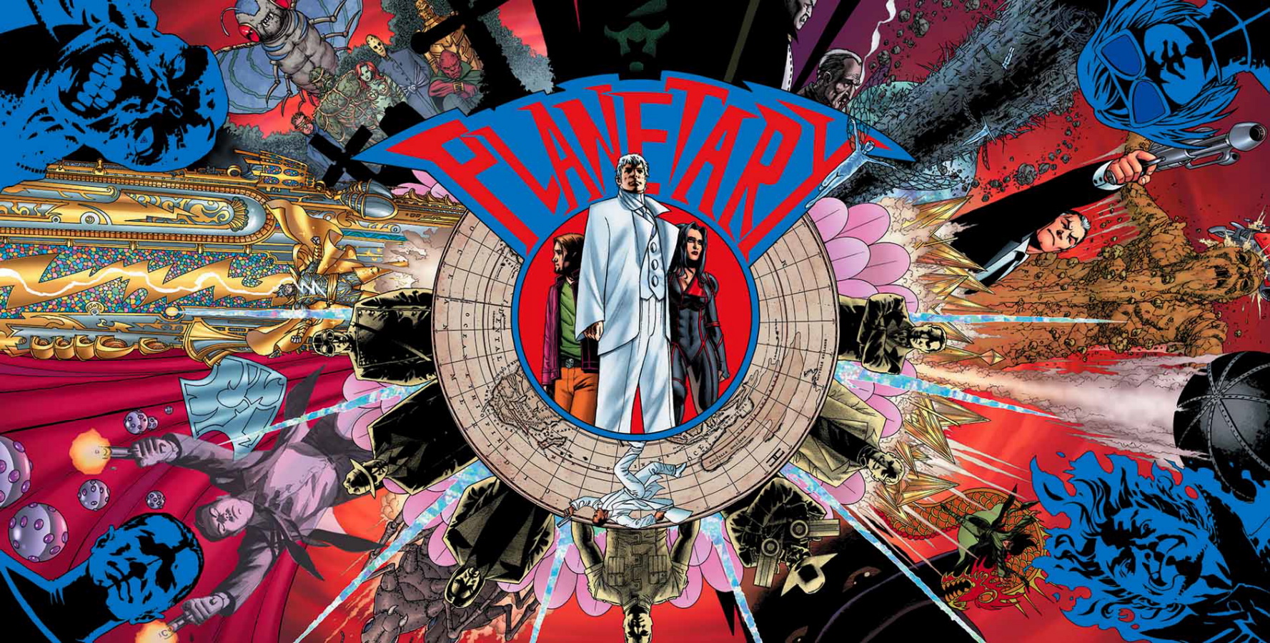 Download Comic Planetary Art