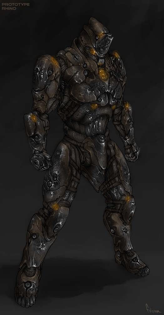 Prototype Rhino Armor – Warframe’s Ultimate Battle Suit