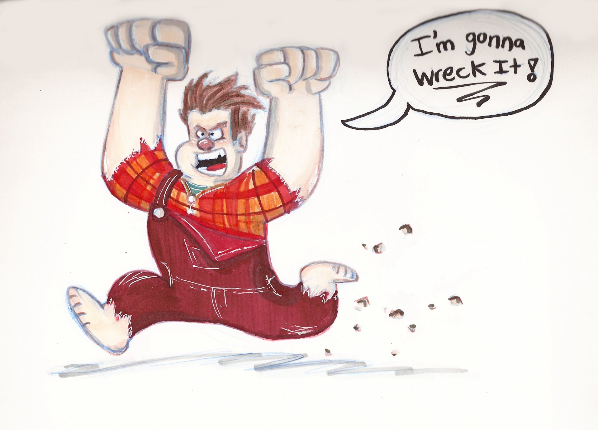 Download Text Ralph (Wreck-It Ralph) Movie Wreck-It Ralph Art