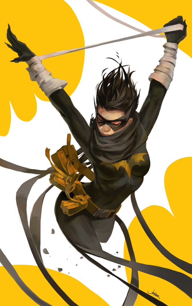 'Cassandra Cain – Black Bat' by Jen Zee Art - ID: 82738 - Art Abyss