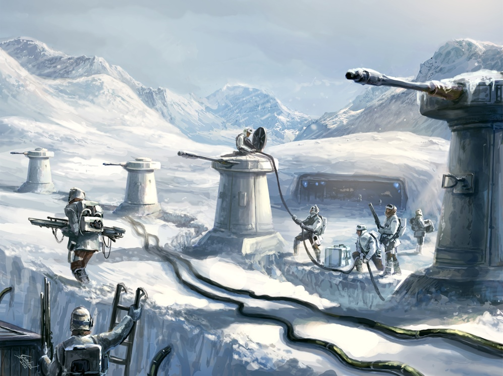 Download Hoth (Star Wars) Sci Fi Star Wars Art