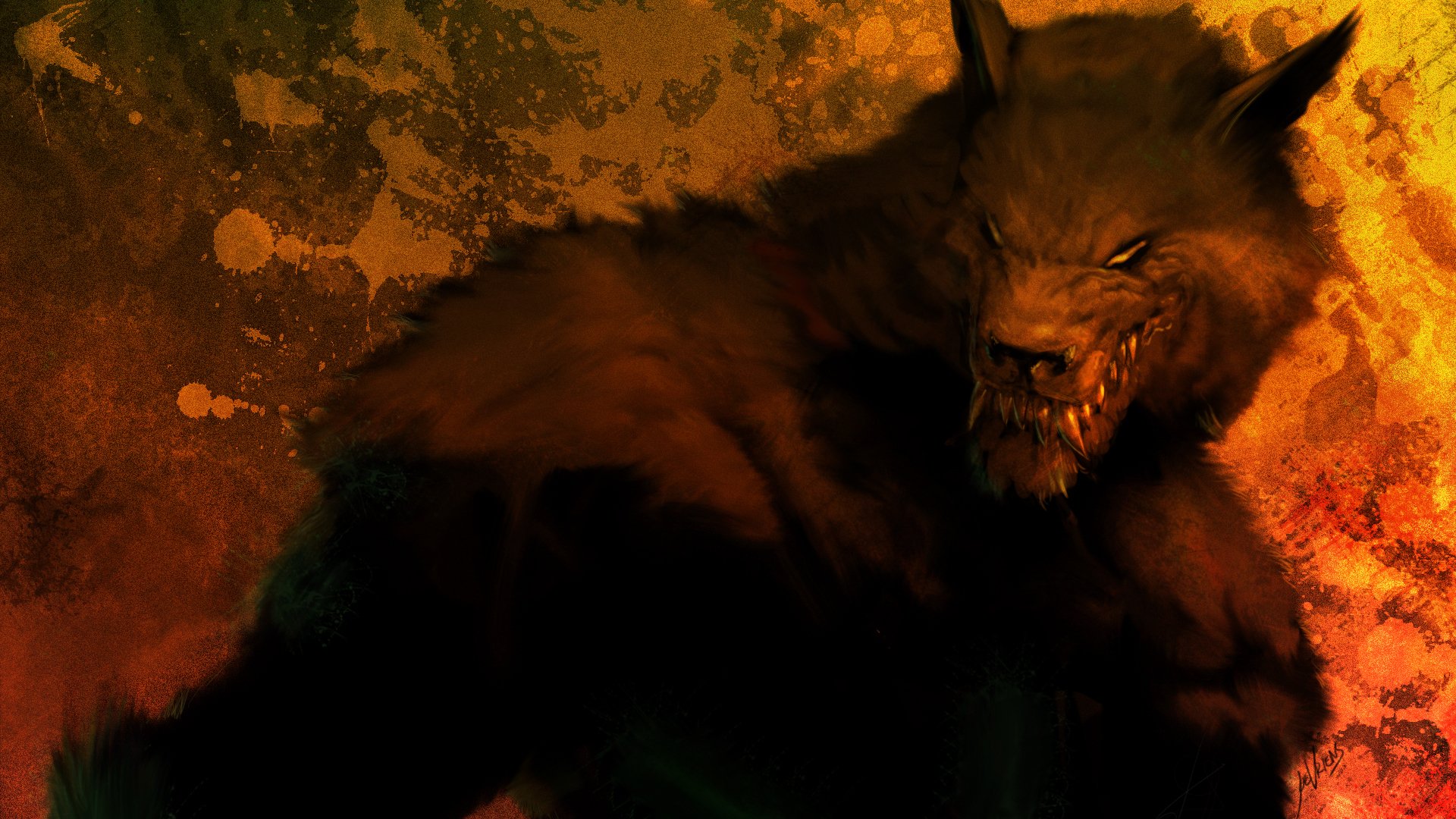 Werewolf Art - ID: 82885 - Art Abyss