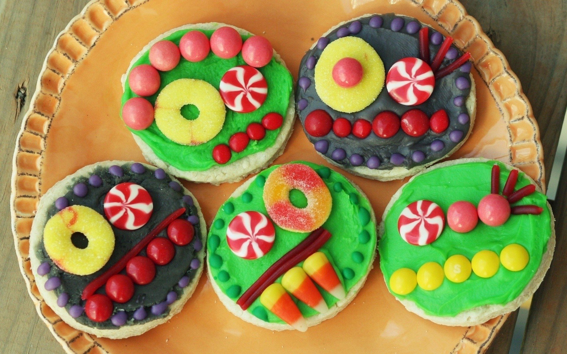 Download Fruit Candy Face Funny Sweets Food Dessert Art