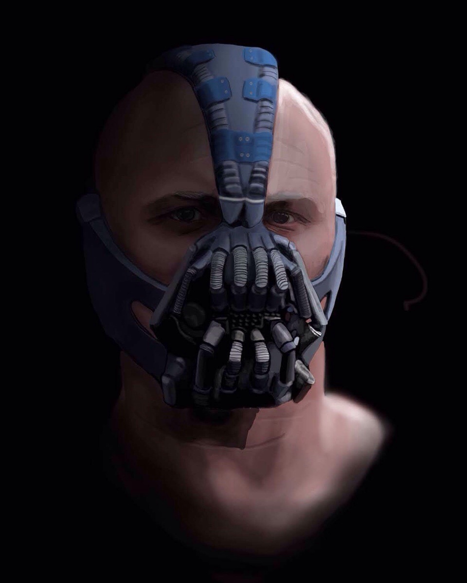digital drawing of bane!