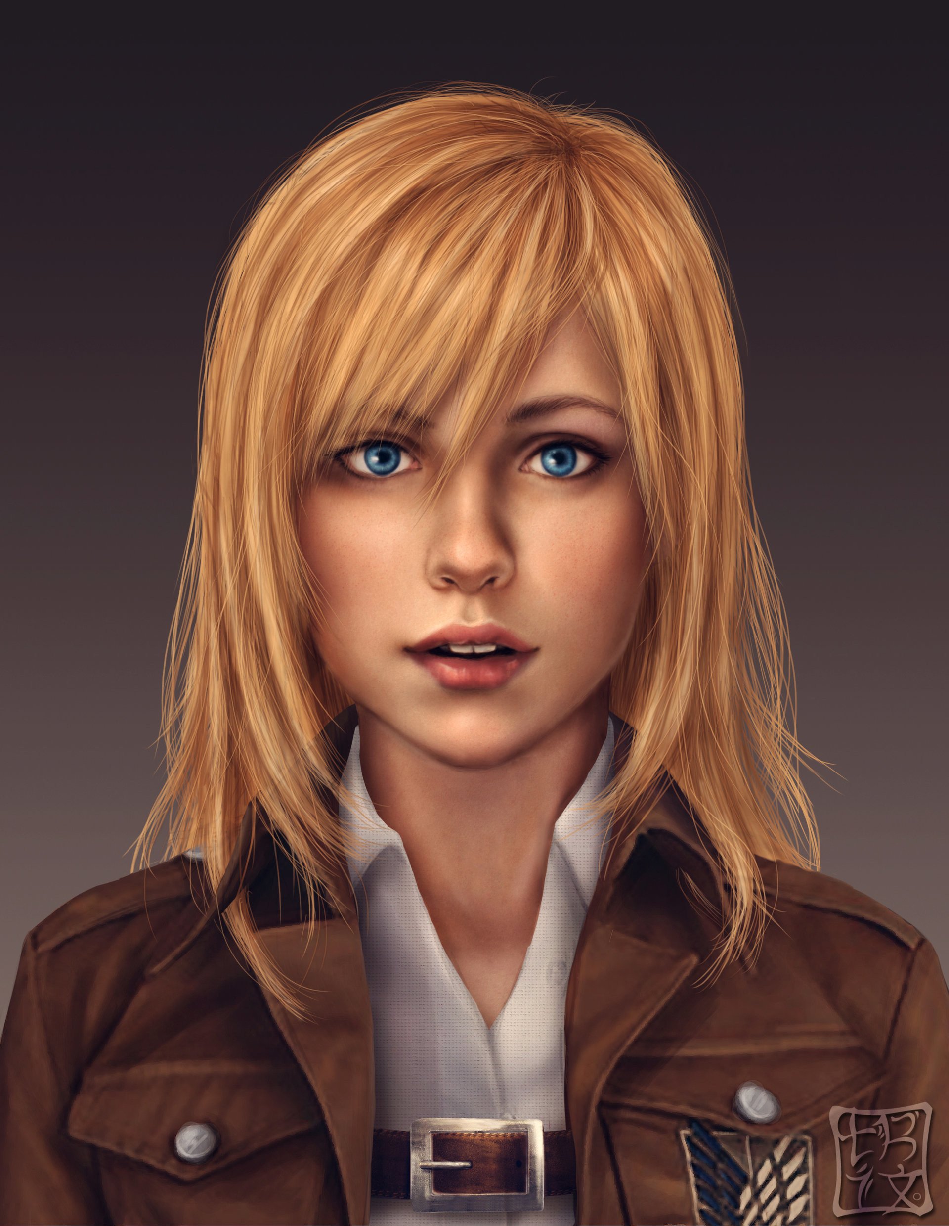 Character Portrait from Anime: Attack on Titan