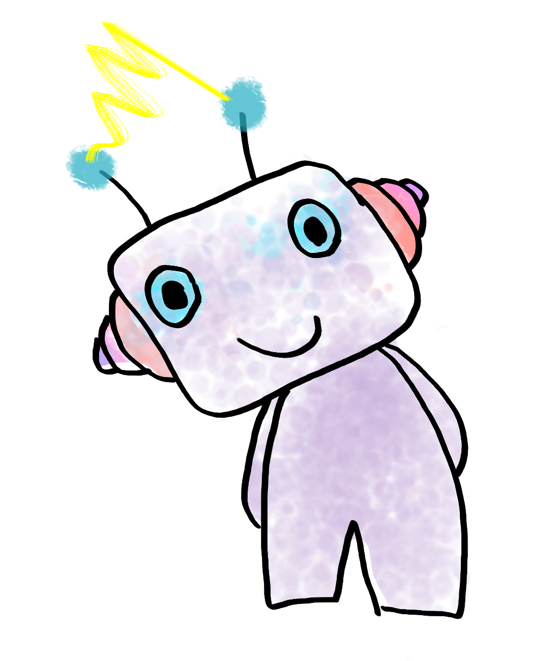 Cute Robot by Phaethon