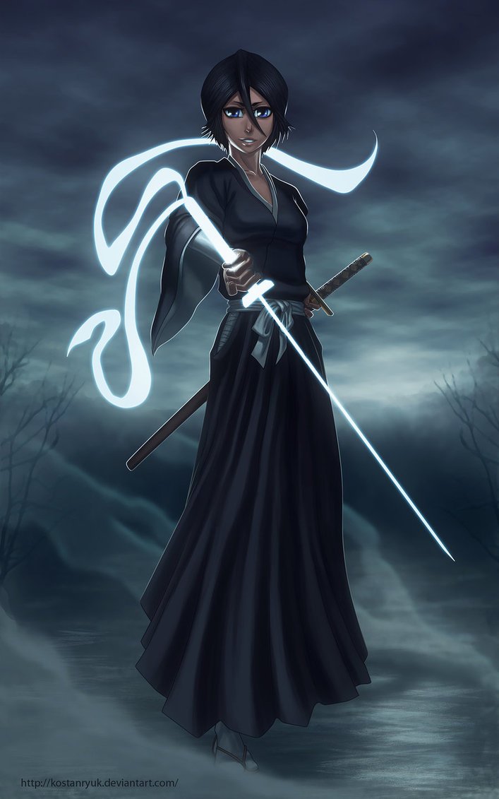 Rukia Kuchiki — Bleach Anime Sword Warrior