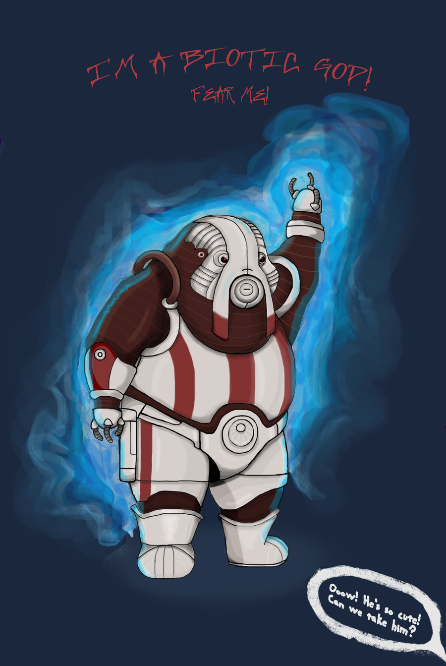 Download Niftu Cal Video Game Mass Effect 2 Biotic God Character Design Art
