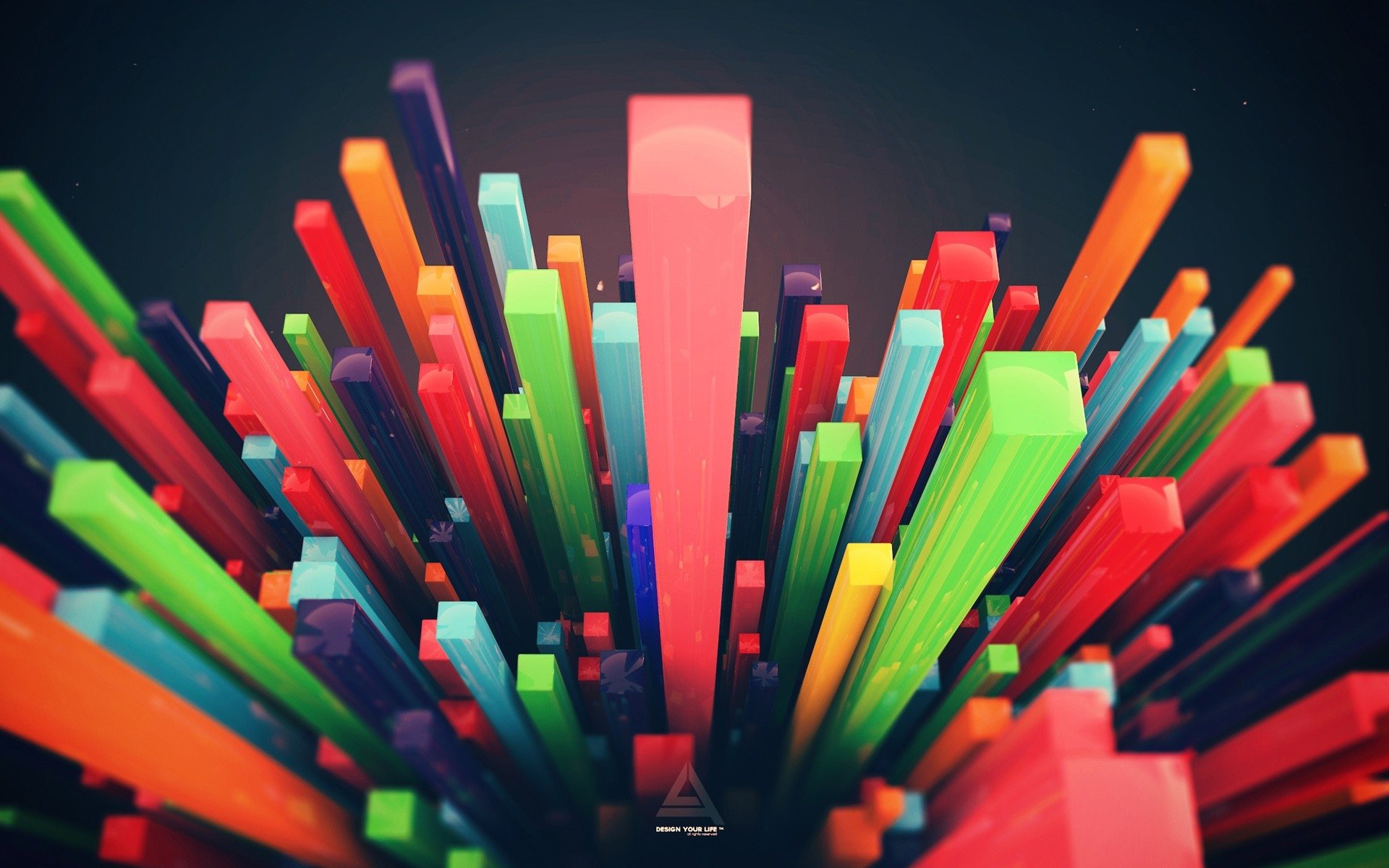 Download CGI Colorful Abstract 3D Art