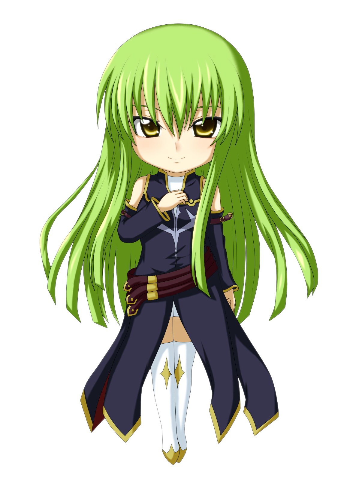 Chibi C.C. from Code Geass – Iconic Anime Character Design