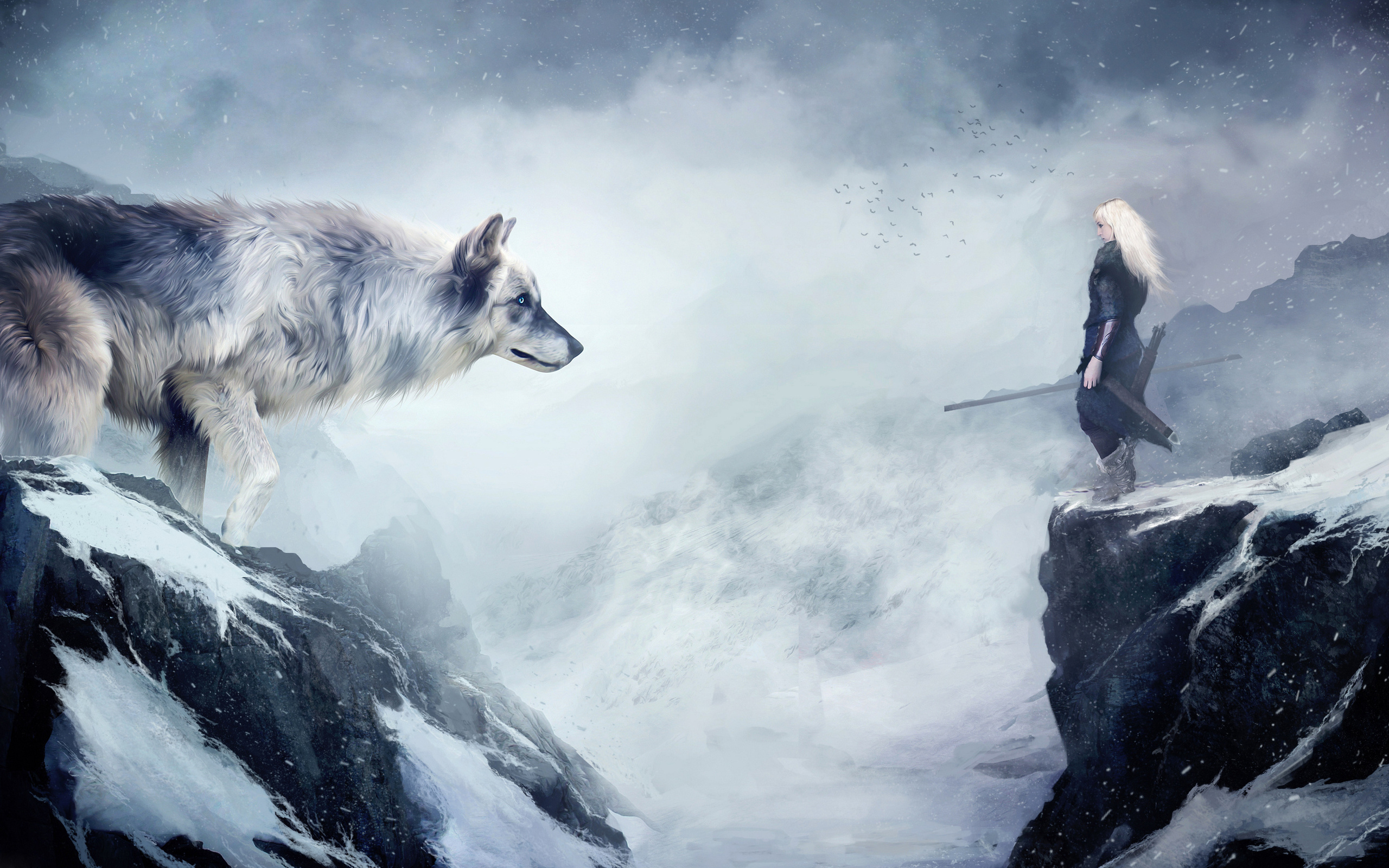 Download Fantasy Wolf Art
