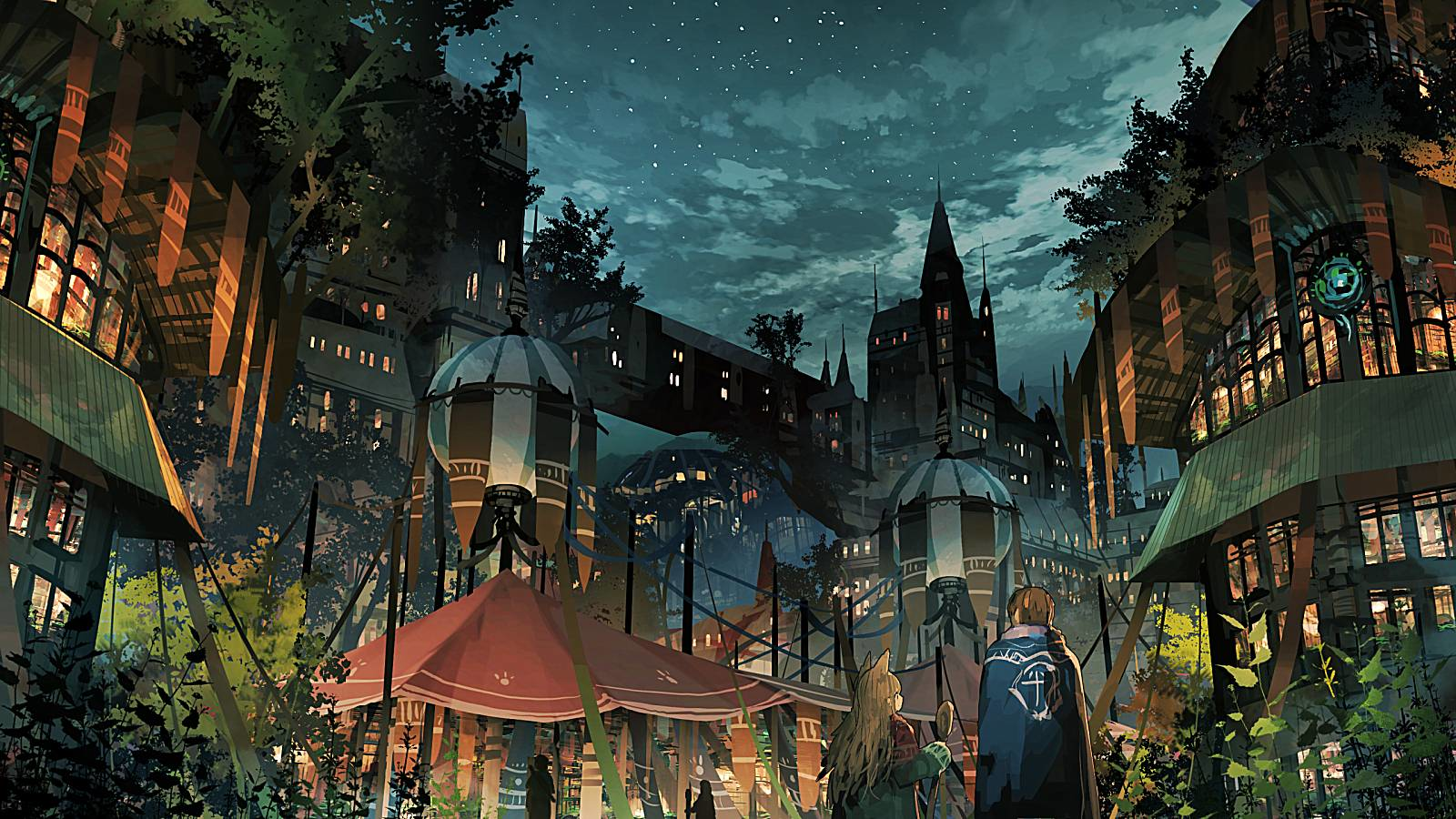 Download Anime City Anime City Art