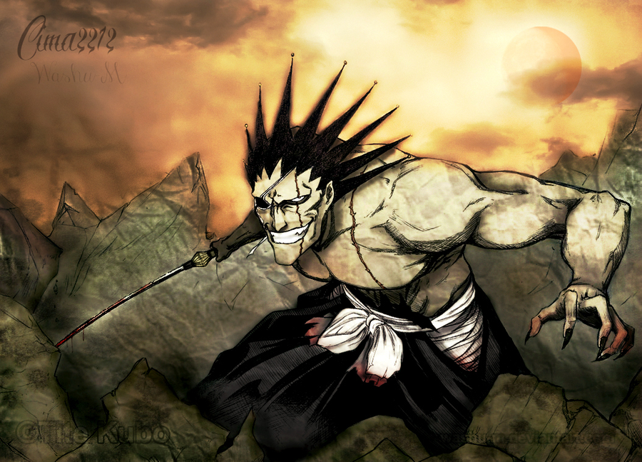 Zaraki Kenpachi By Bleach On Deviantart