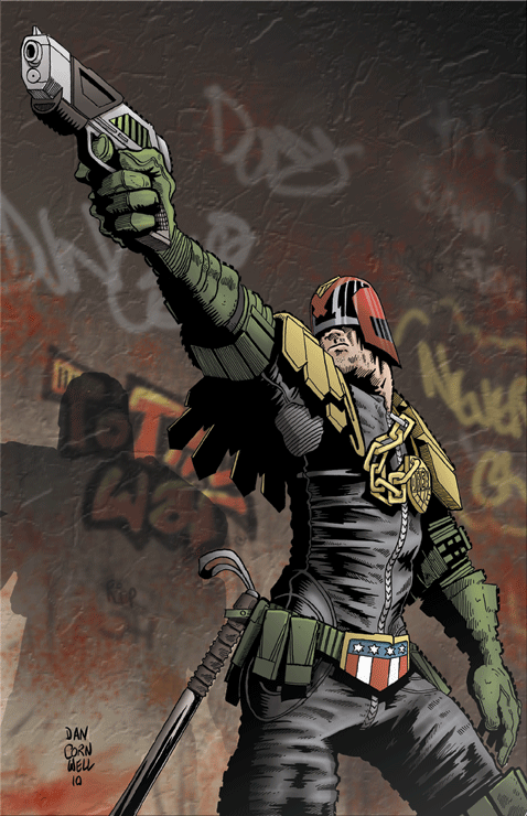 Judge Dredd Art