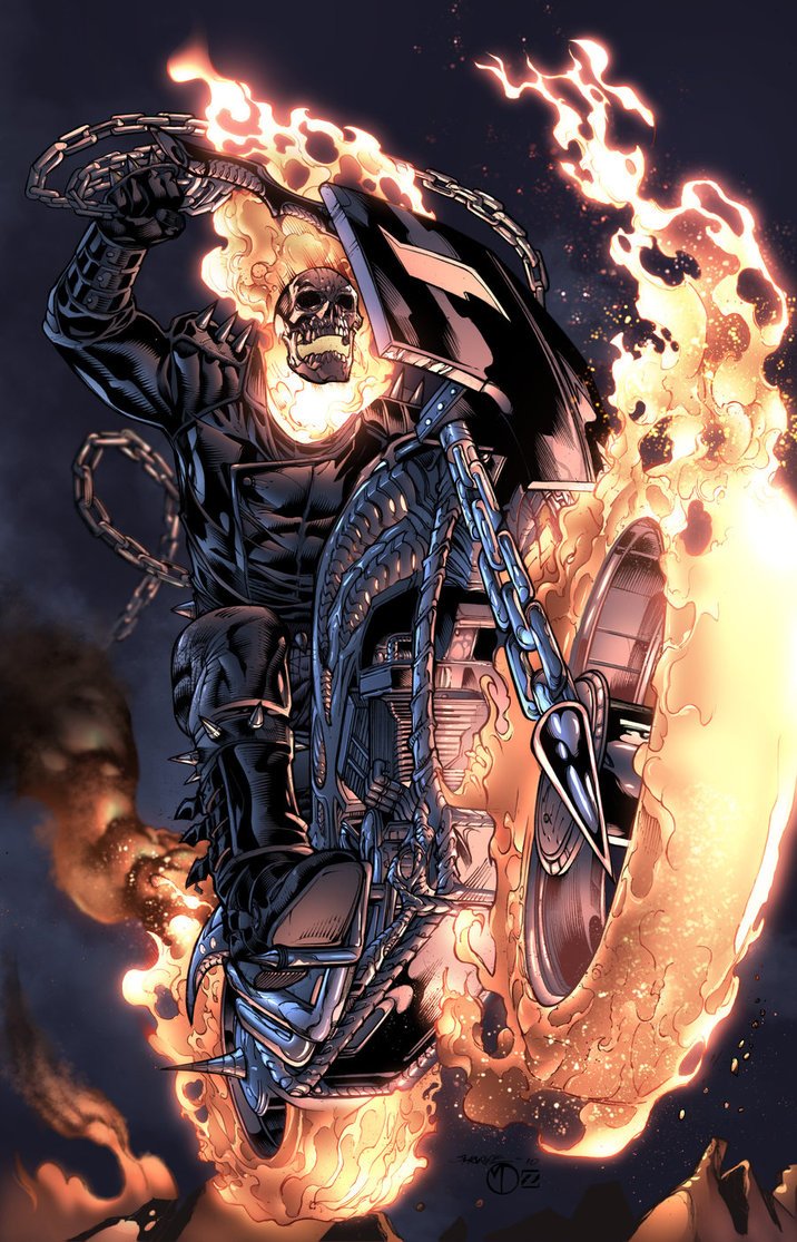 Download Comic Ghost Rider Art