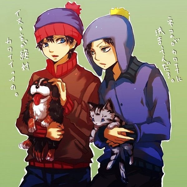 Download Dog Cat Craig Tucker Stan Marsh TV Show South Park Art