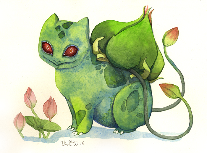 Download Bulbasaur (Pokémon) Video Game Pokemon Art