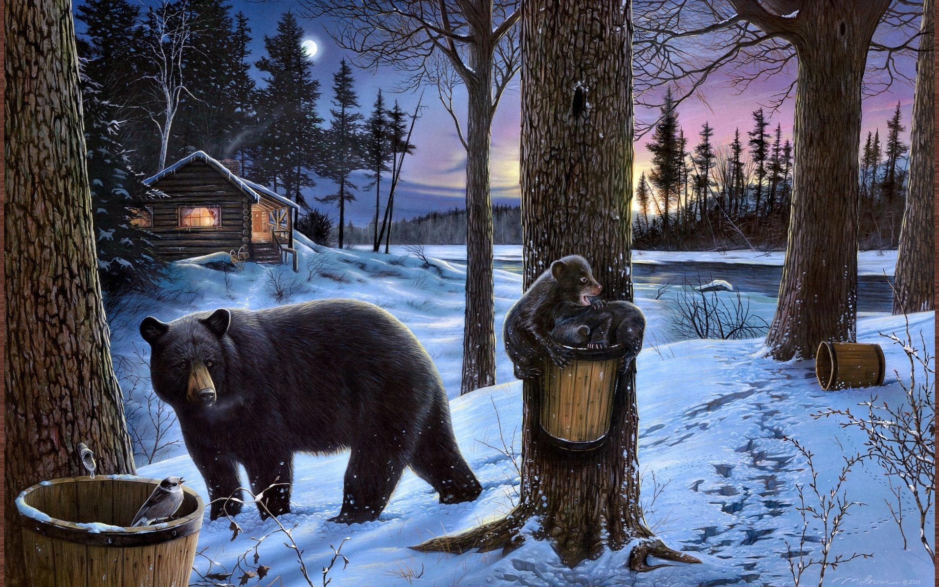 Download Artistic Bear Art