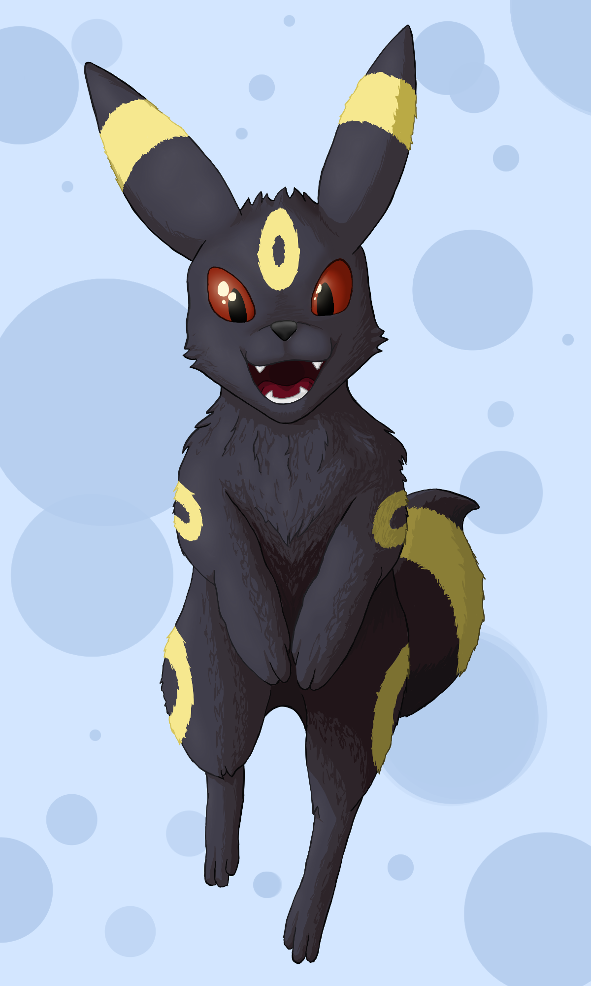 Download Umbreon (Pokémon) Video Game Pokemon Digital Art Anime Art