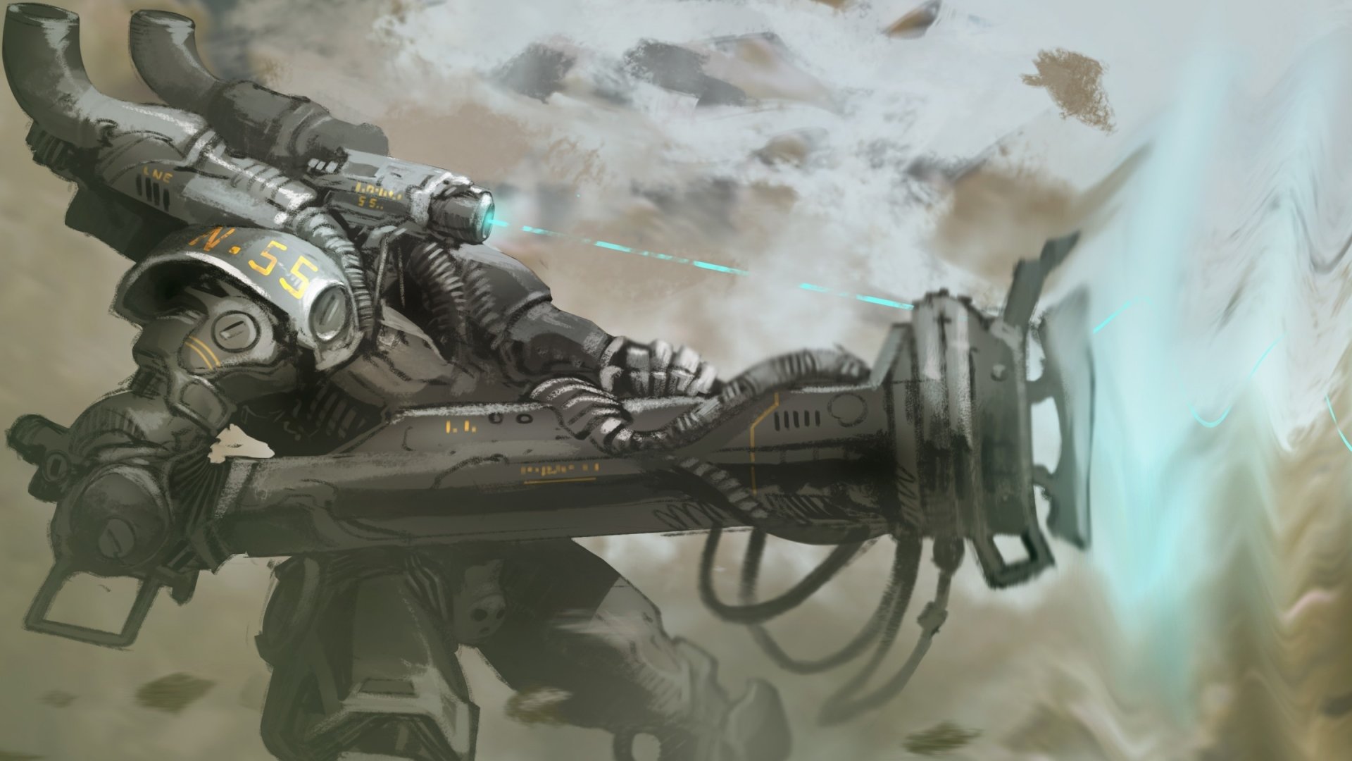 Robot Fantasy Art Concept Portrait Of A Futuristic Robot An Artistic