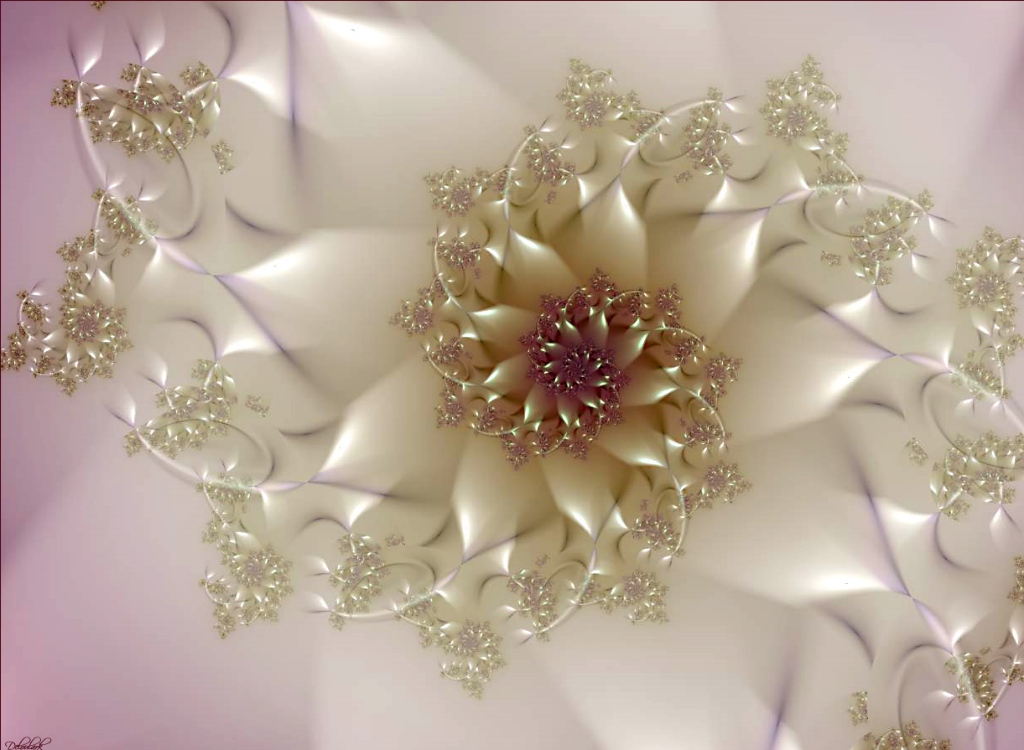 Elegant Spiral Bloom: An Artistic Floral Vision