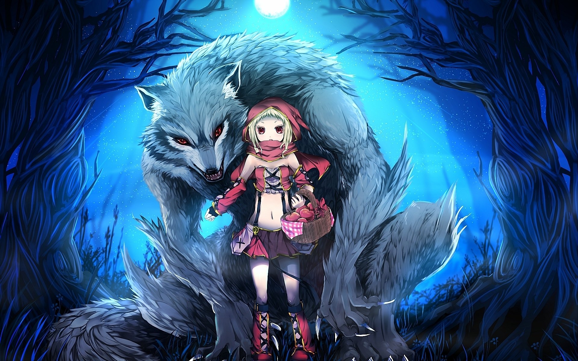 Download Comic Red Riding Hood Art