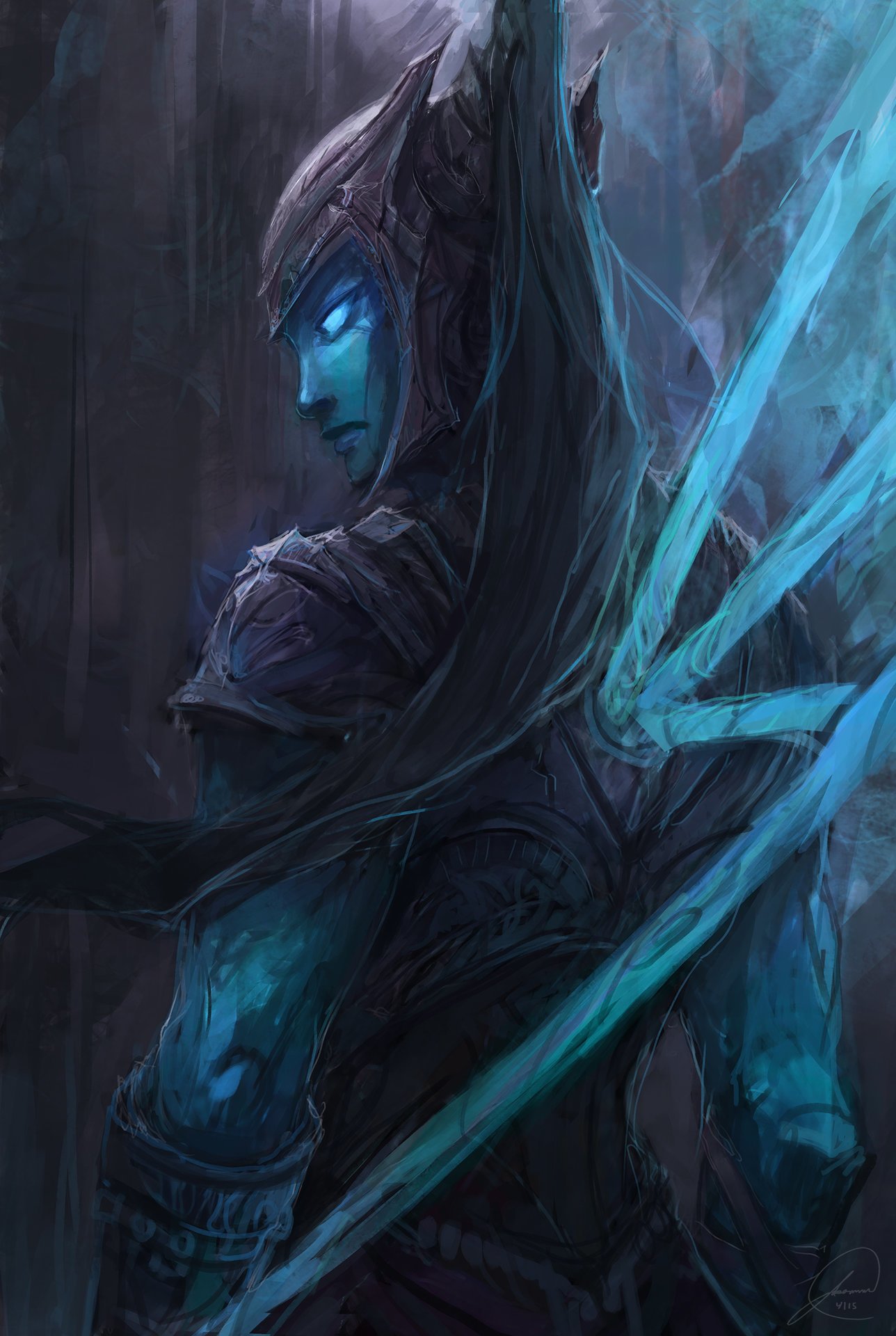 Kalista 4k Wallpaper Kalista From League Of Legends And The Ruination