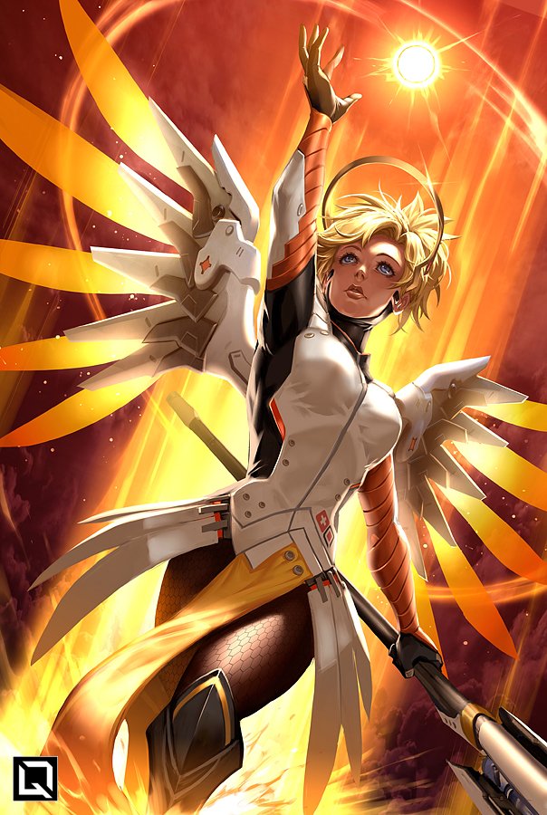 Mercy: The Guardian Angel of Overwatch