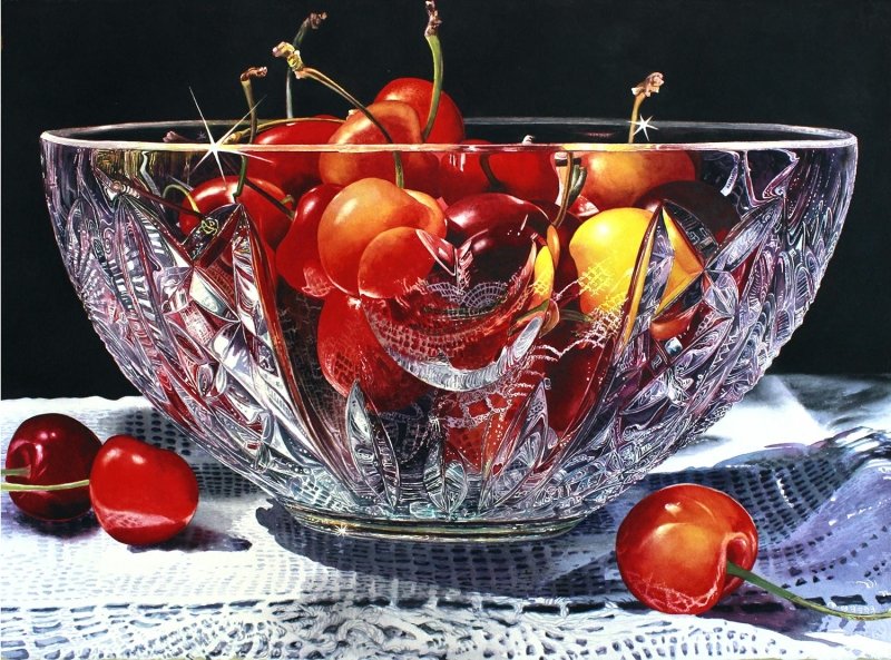 Vibrant colors in waterpaint by Soon Y Warren by Soon Y Warren