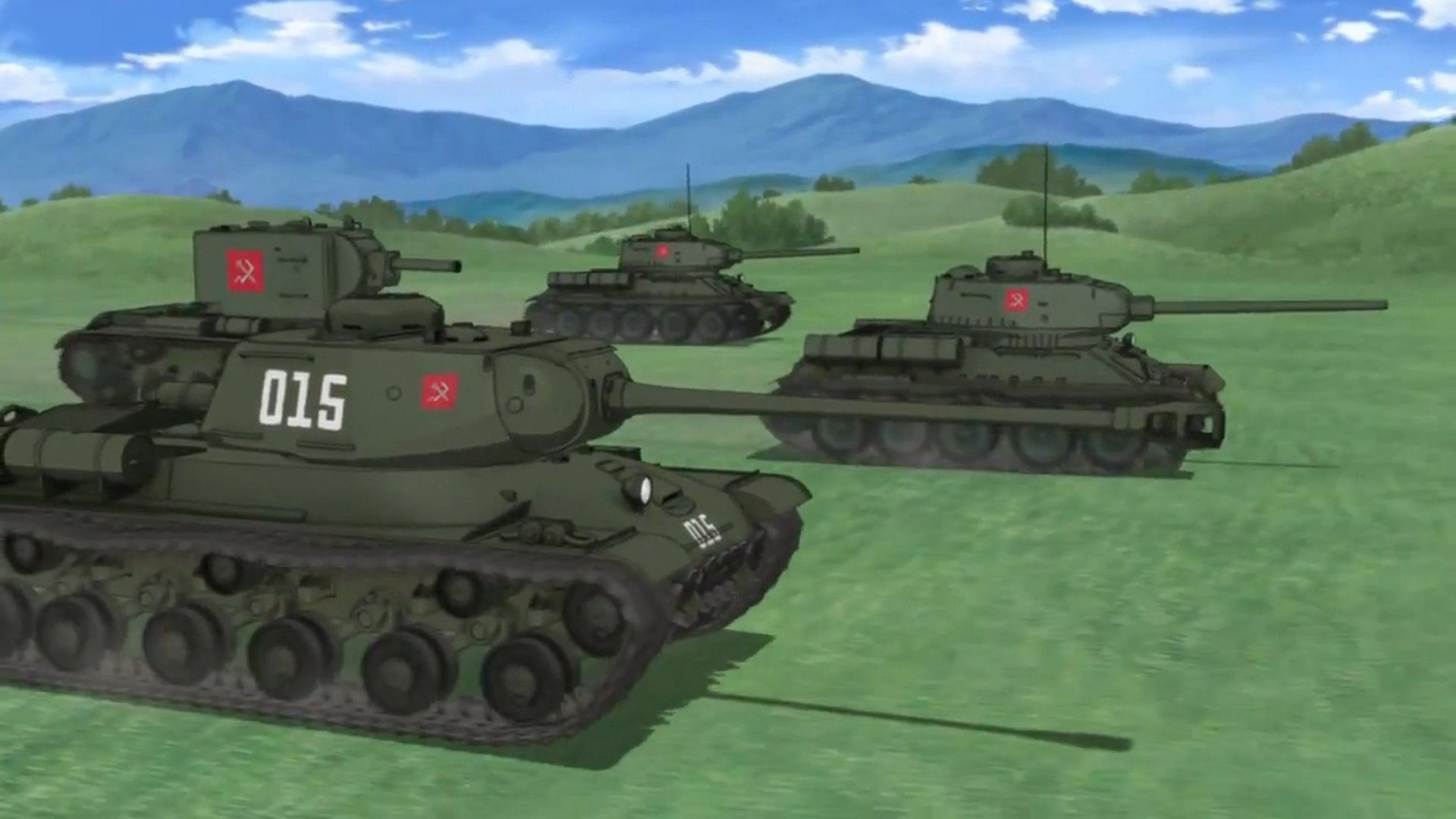 Pravda's Tank (Girls und Panzer) Art