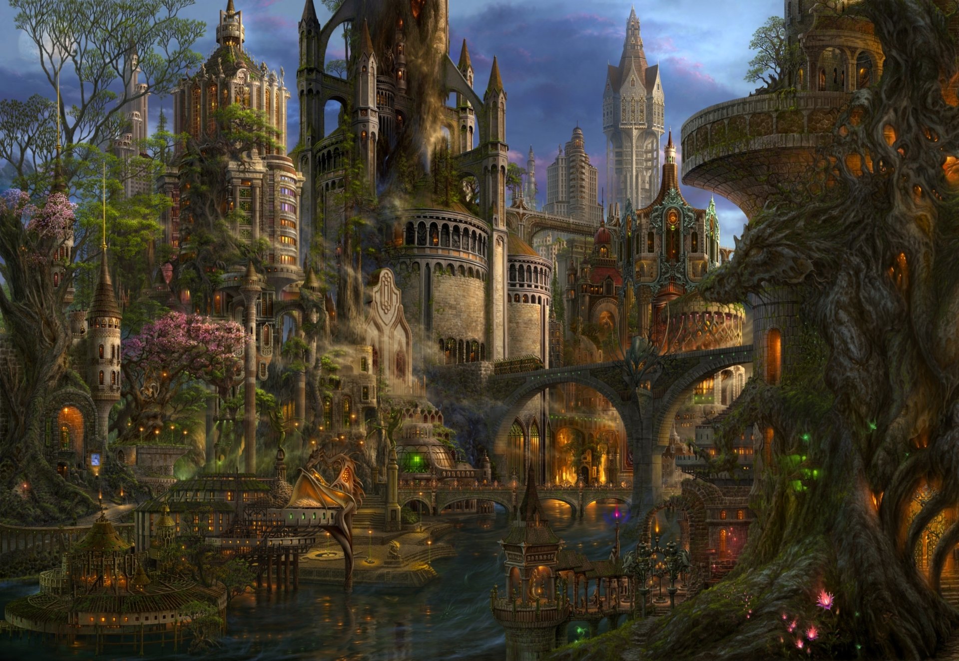 Luminara — The Sylvan City