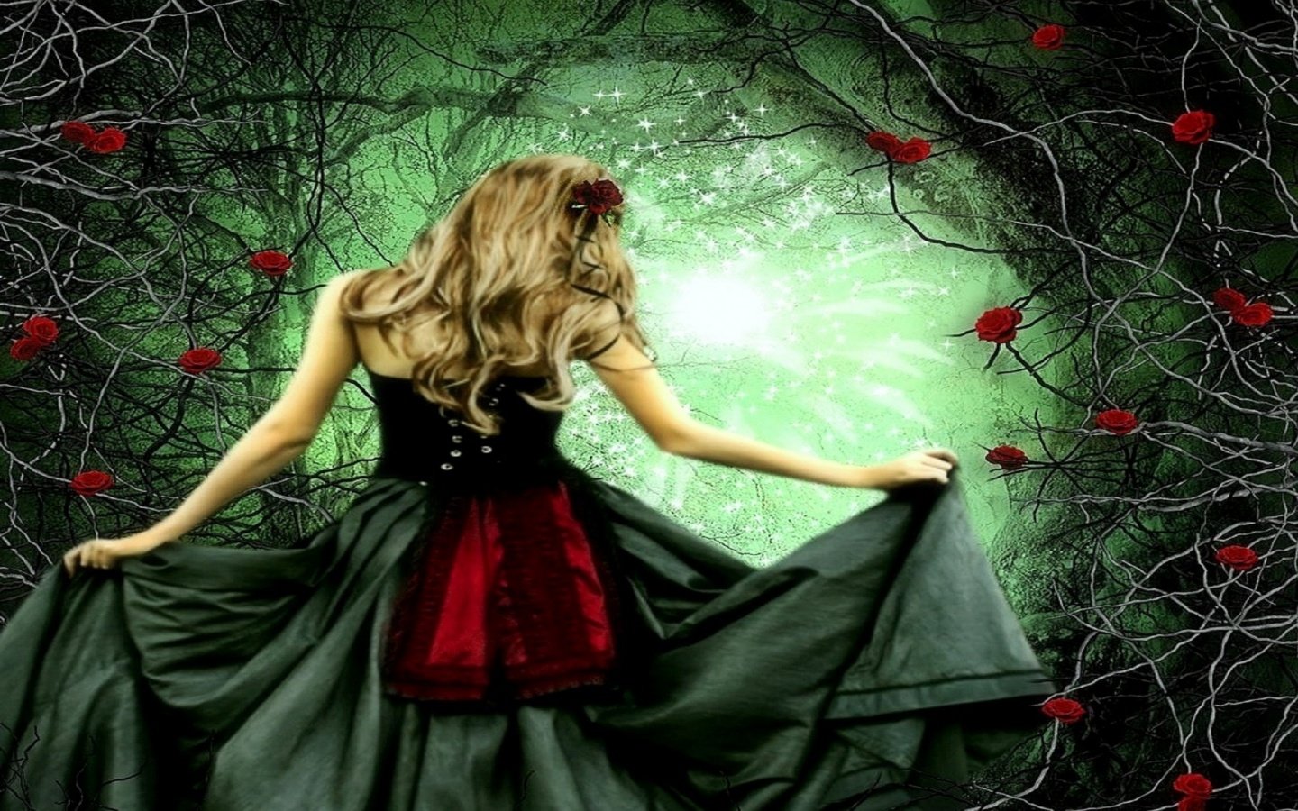 Gothic Fantasy Girl Art - ID: 89474