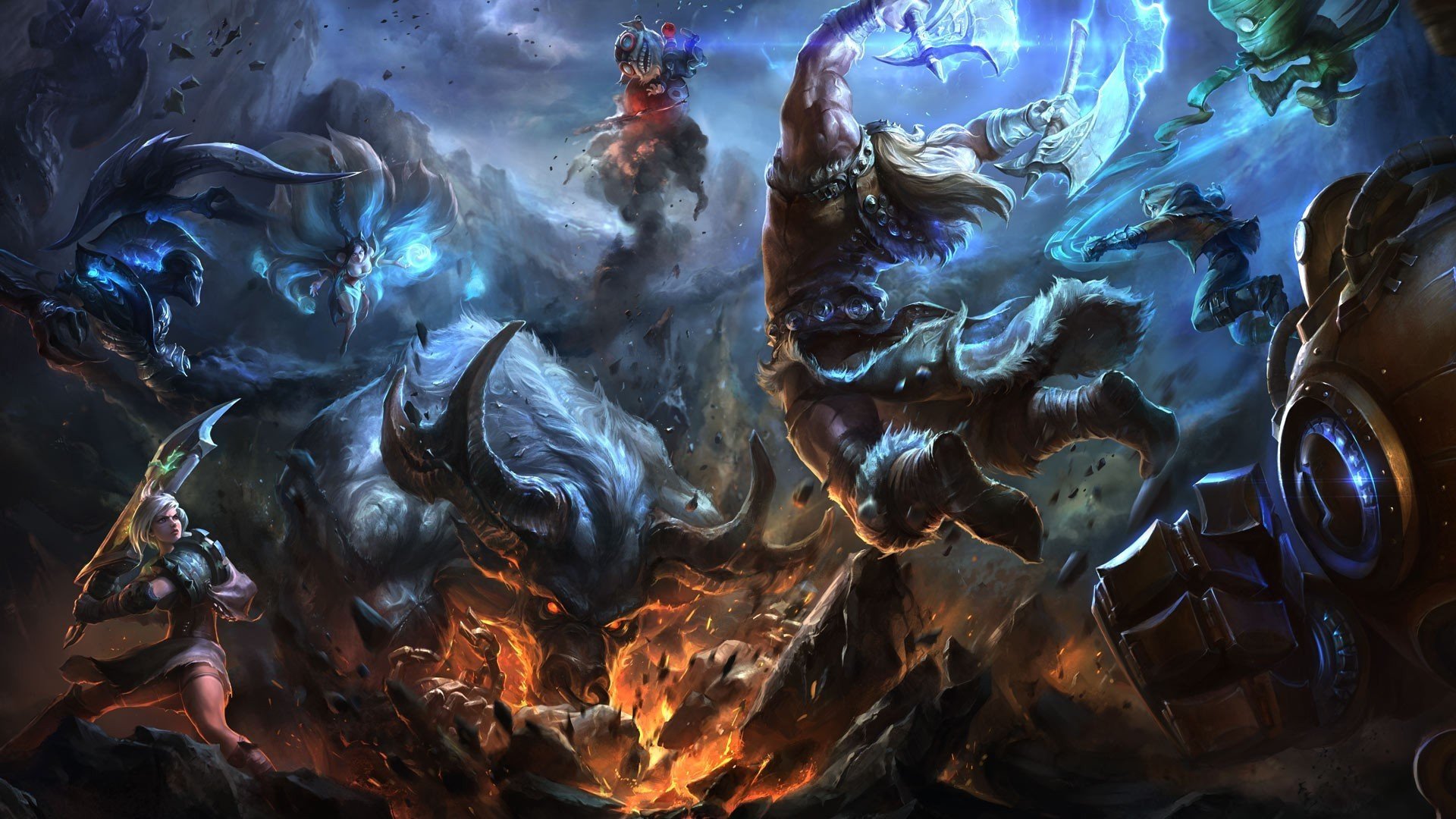 Video Game League Of Legends Art