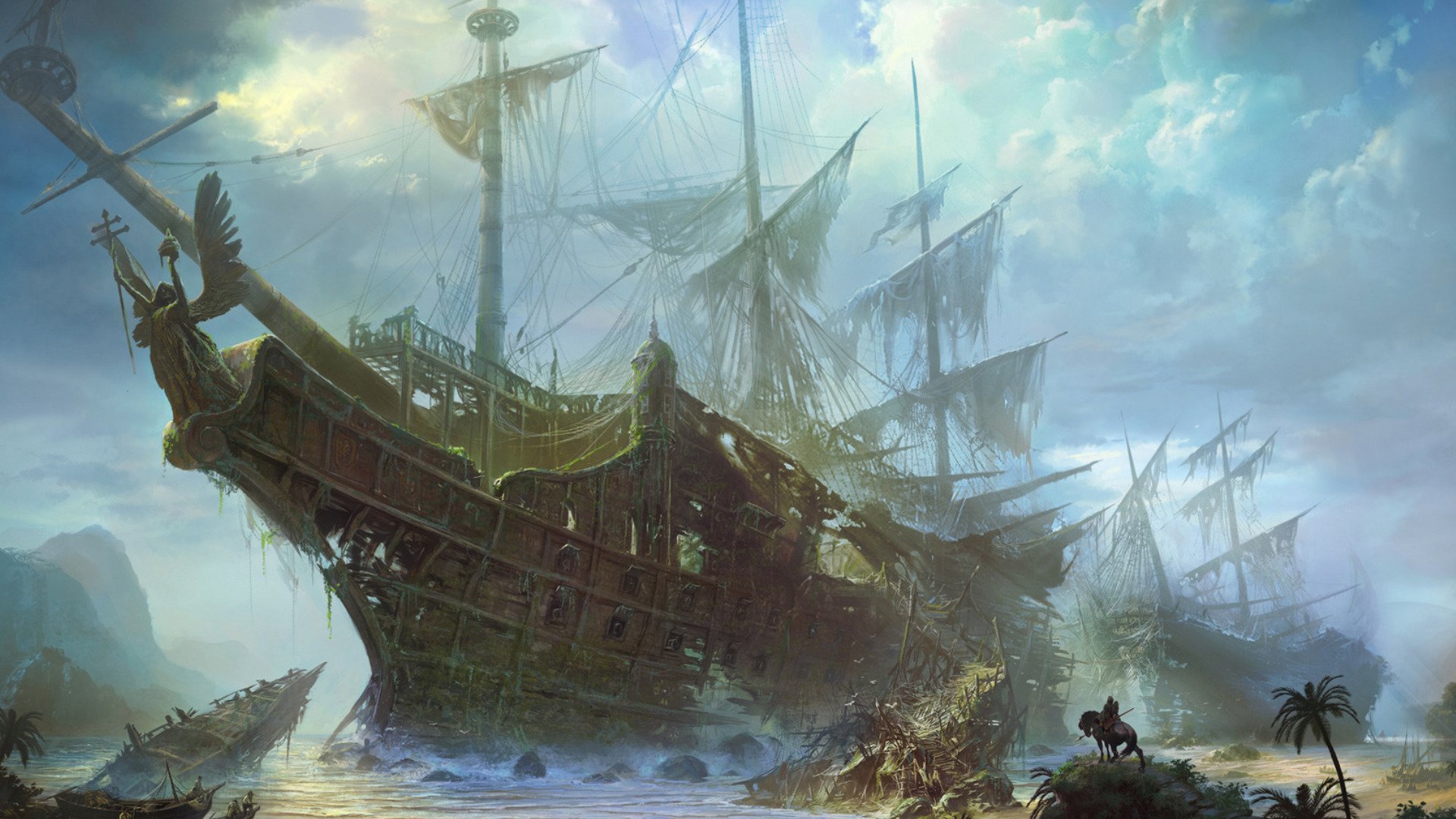 Fantasy Ship Art