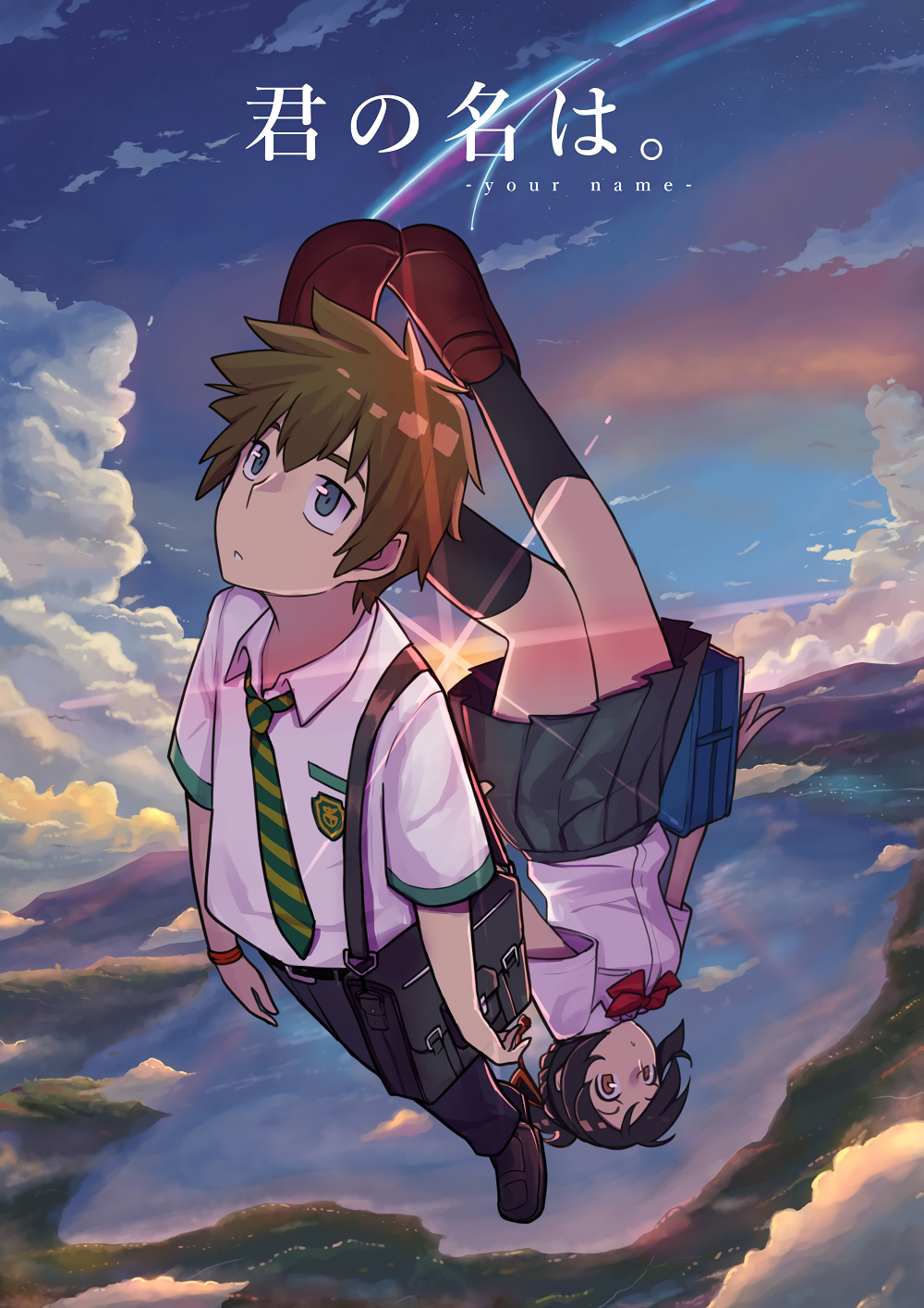 Your Name: The Journey of Taki & Mitsuha Through Time and Sky