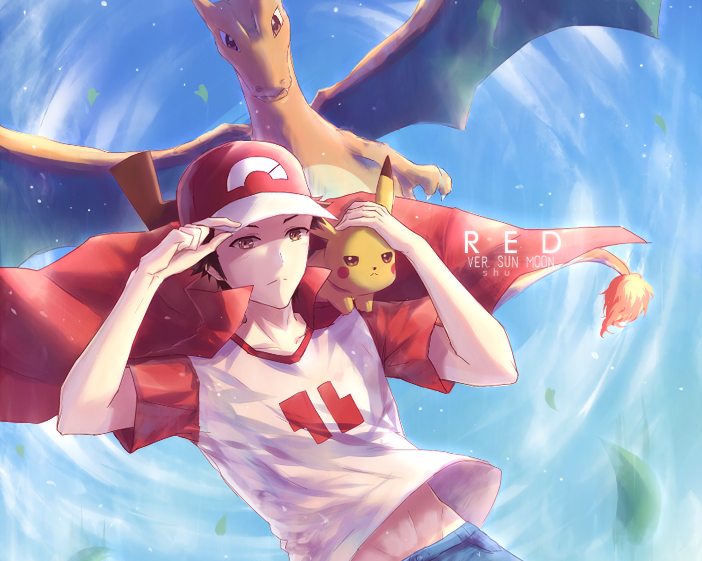 Pokemon Champion Red Art