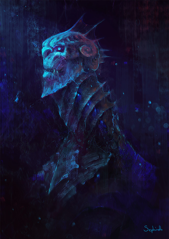 Merman by Sephiroth Art