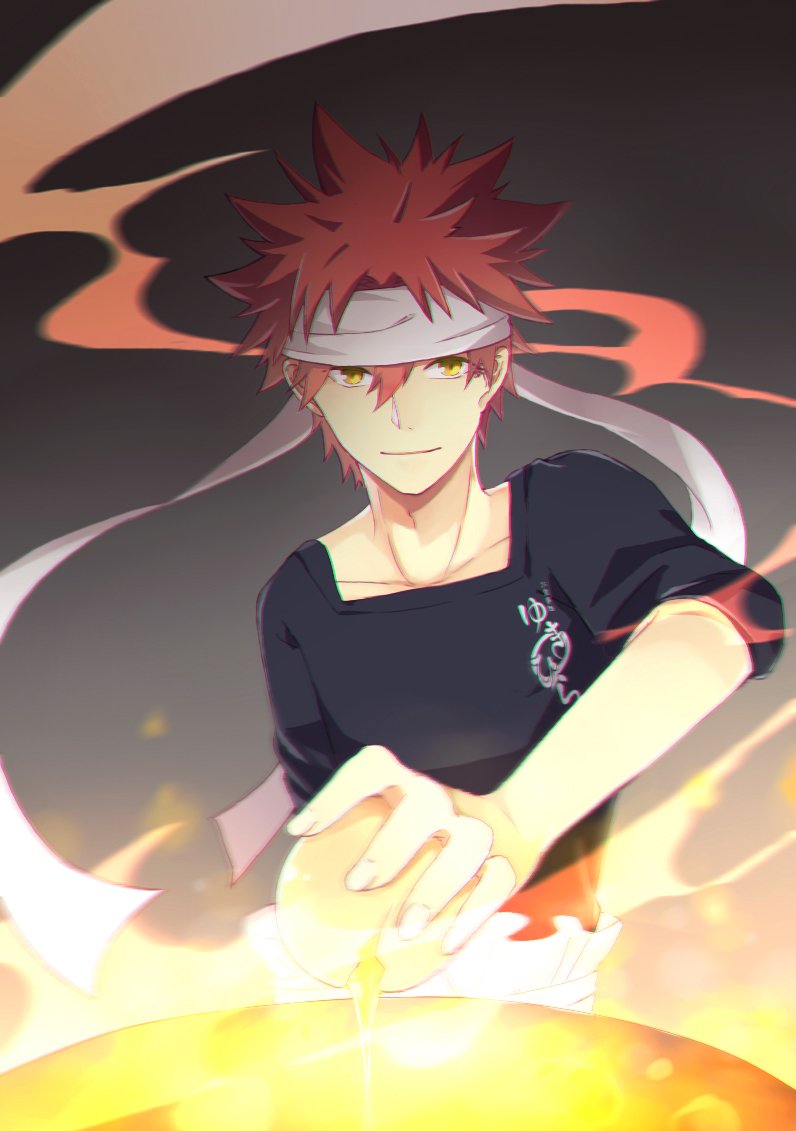 Anime Food Wars: Shokugeki no Soma Art