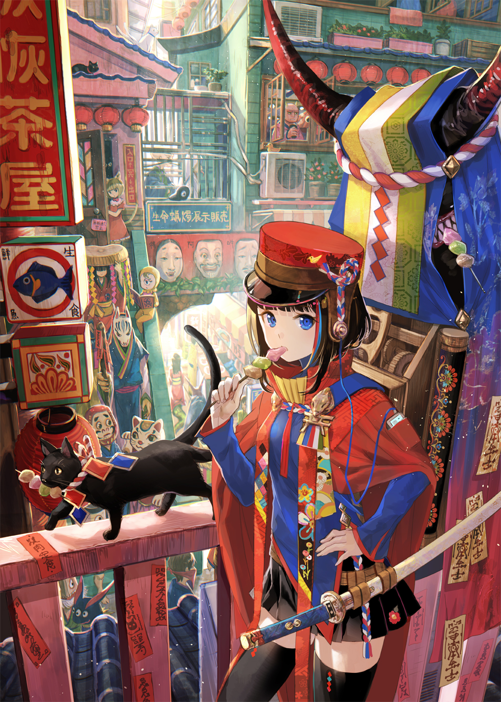 Anime Original Art by Fuji Choko