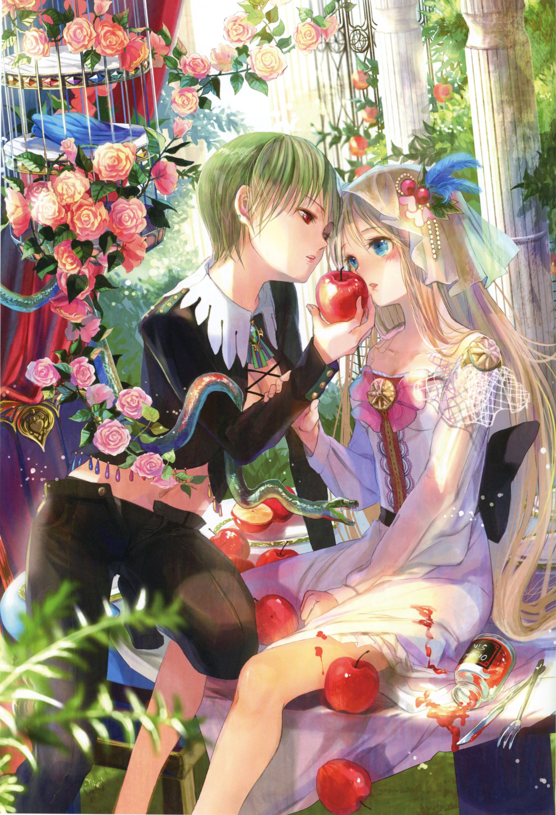 Anime Original Art by Fuji Choko