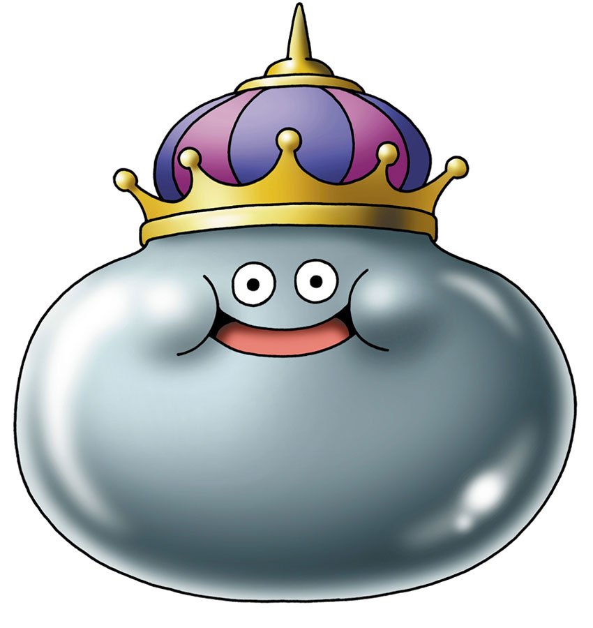 Metal King Slime by Akira Toriyama