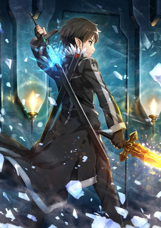 Sword Art Online: Kirito’s Fiery Blade Adventure